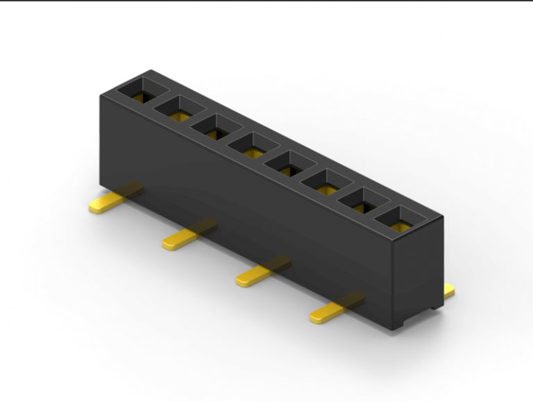 1.0mm Pitch Female Headers - Scondar