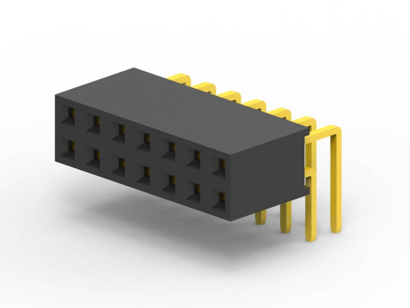 2.0mm Pitch Female Headers - Scondar