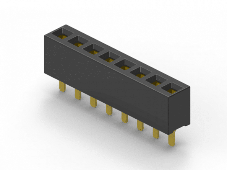 1.0mm Pitch Female Headers - SCONDAR