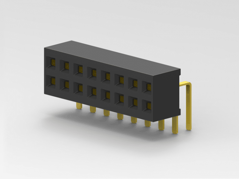 1.0mm Pitch Female Headers - SCONDAR